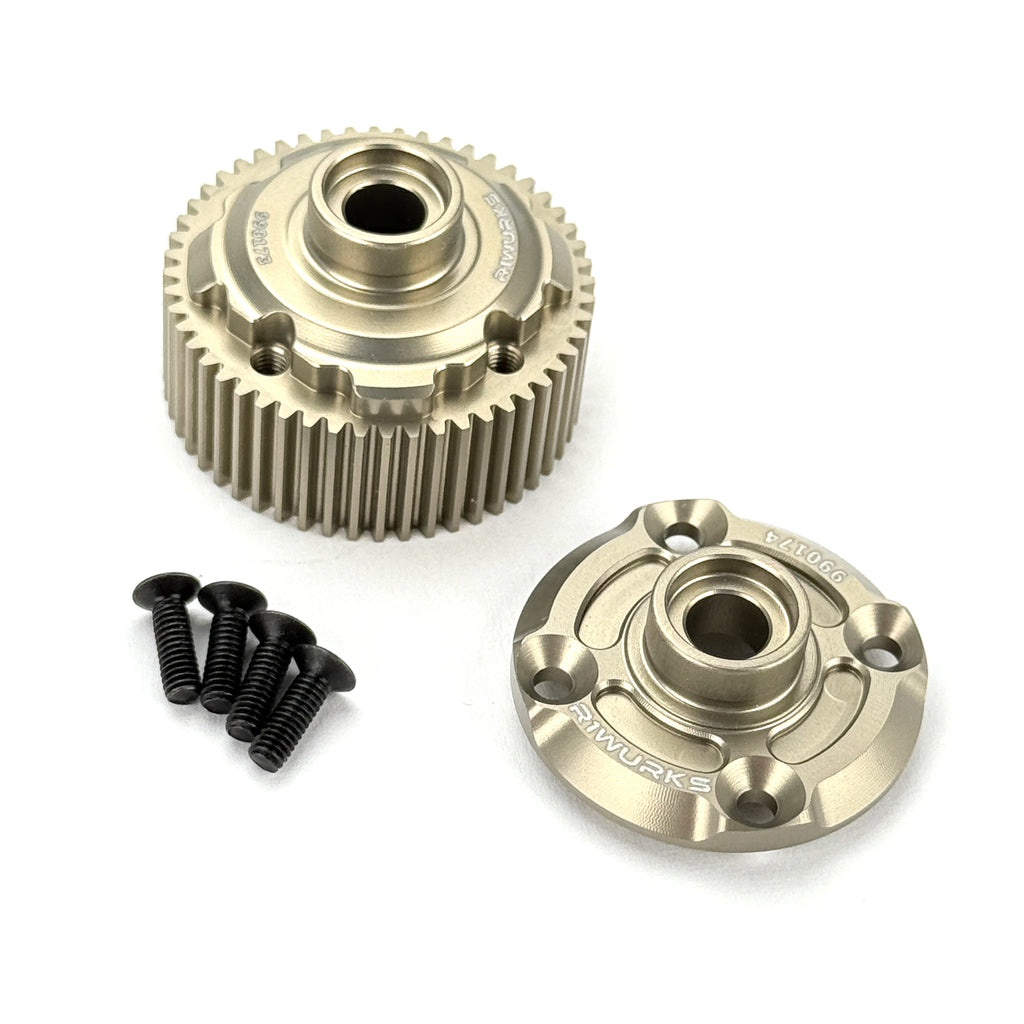 R1WURKS DC1.2 Aluminum Gear Diff Case – R1 Brushless Motor Lab, LLC.