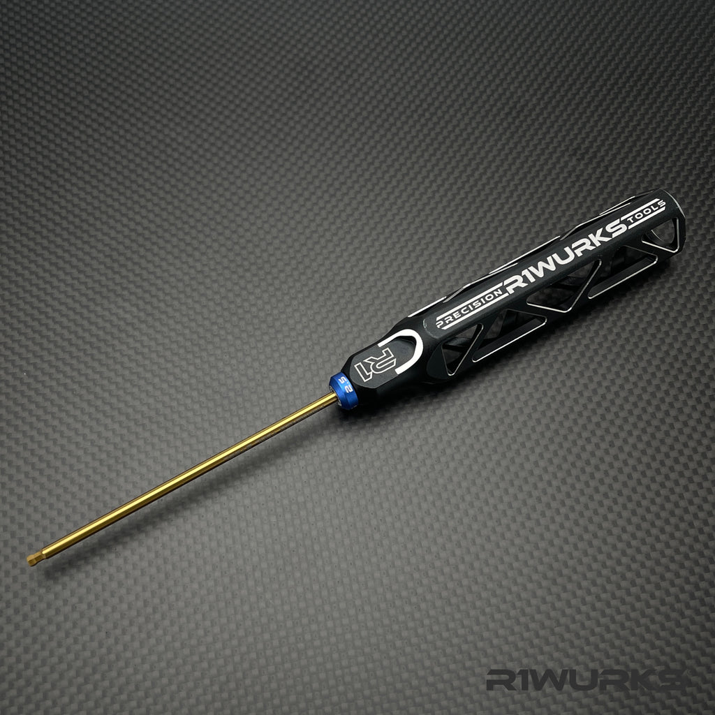R1WURKS Premium Ball Hex Driver, 2.5mm – R1 Brushless Motor Lab, LLC.