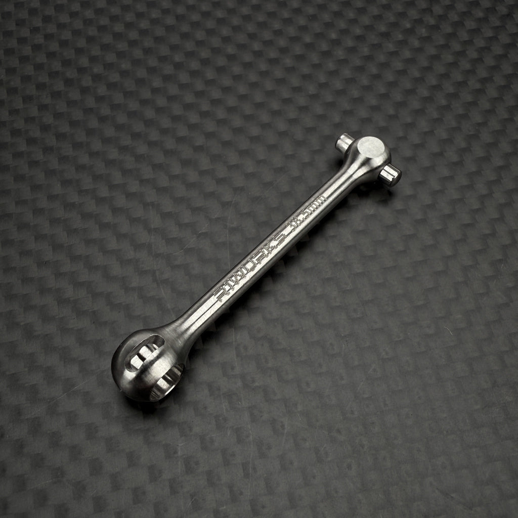 R1WURKS (B84 Series) Ultra-lightweight Titanium Center CVA Bone, 38.5m ...