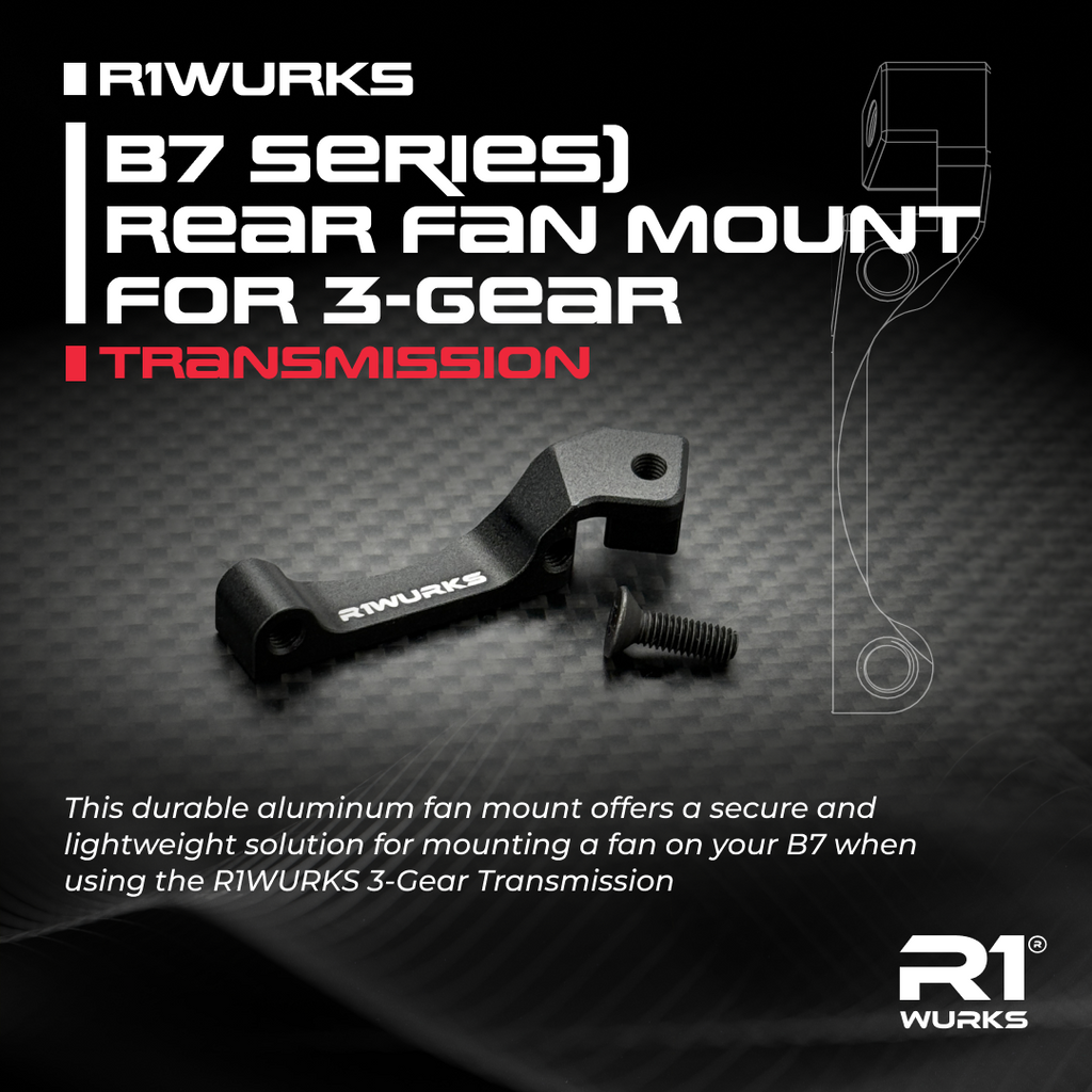 R1WURKS (B7 Series) Rear Fan Mount for 3-Gear Transmission – R1 ...