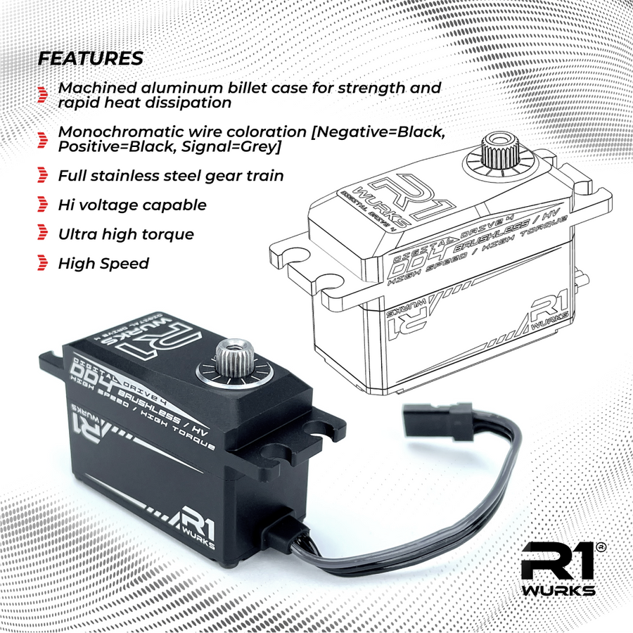 SERVO – R1 Brushless Motor Lab, LLC.
