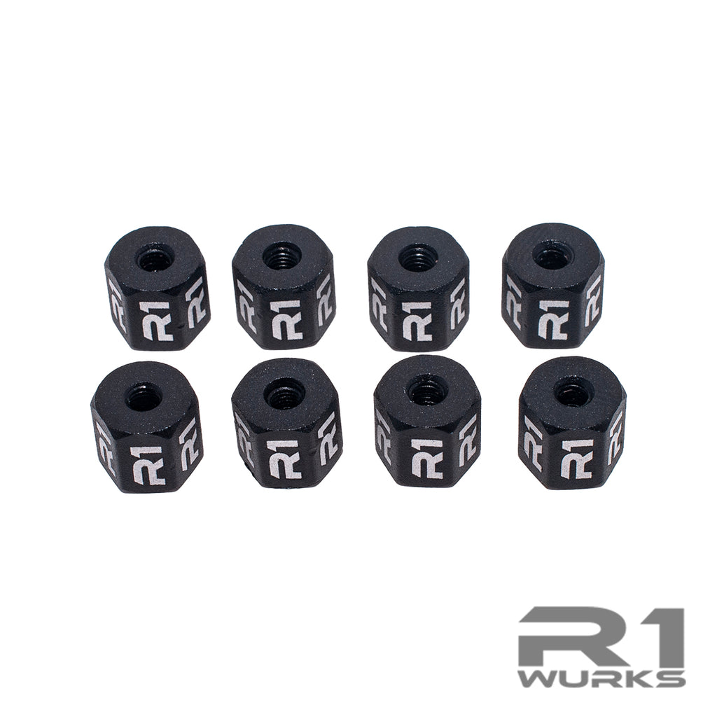 R1WURKS DC1 8mm Threaded Hex Standoff Set – R1 Brushless Motor Lab, LLC.