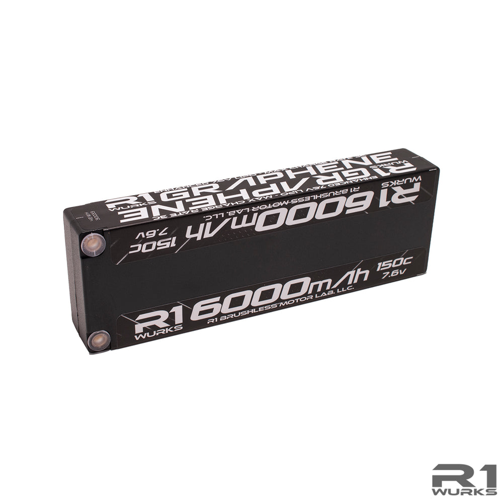 6400mah 150c 7.6v Shorty Pack Lipo Battery – R1 Brushless Motor Lab, LLC.