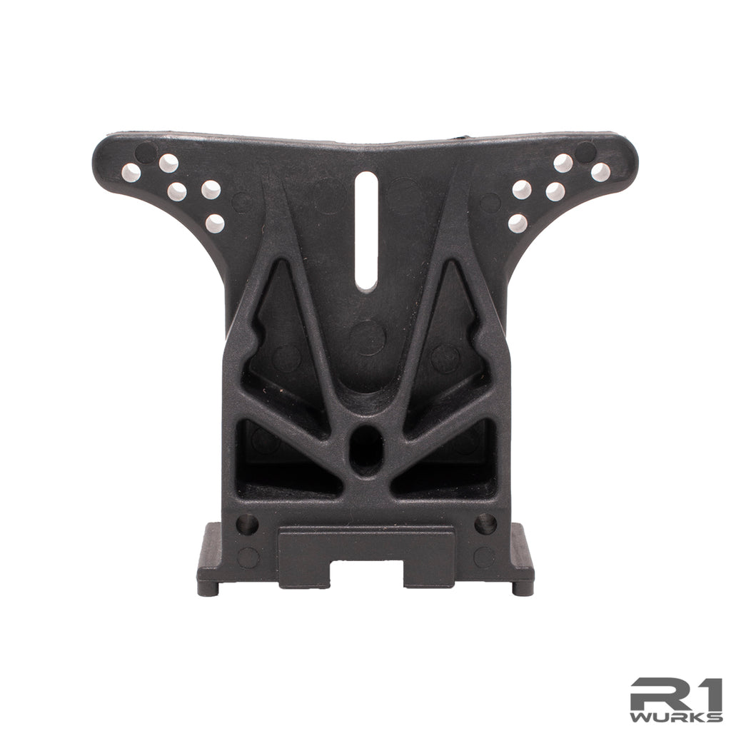 R1WURKS DC1 Injection Molded Front Shock Tower Bulkhead – R1 Brushless ...