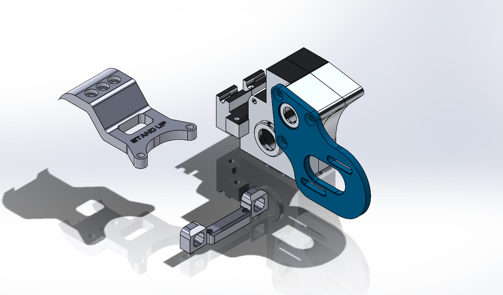 R1WURKS DC1 Motor Mount For R1 Stand Up Transmission – R1 Brushless ...
