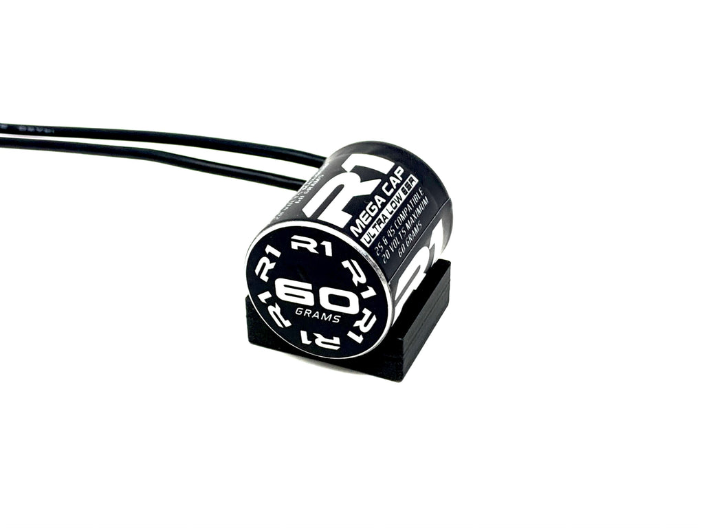 R1WURKS 60 Grams Mega ESC Cap 2S - 4S 040015 – R1 Brushless Motor Lab, LLC.