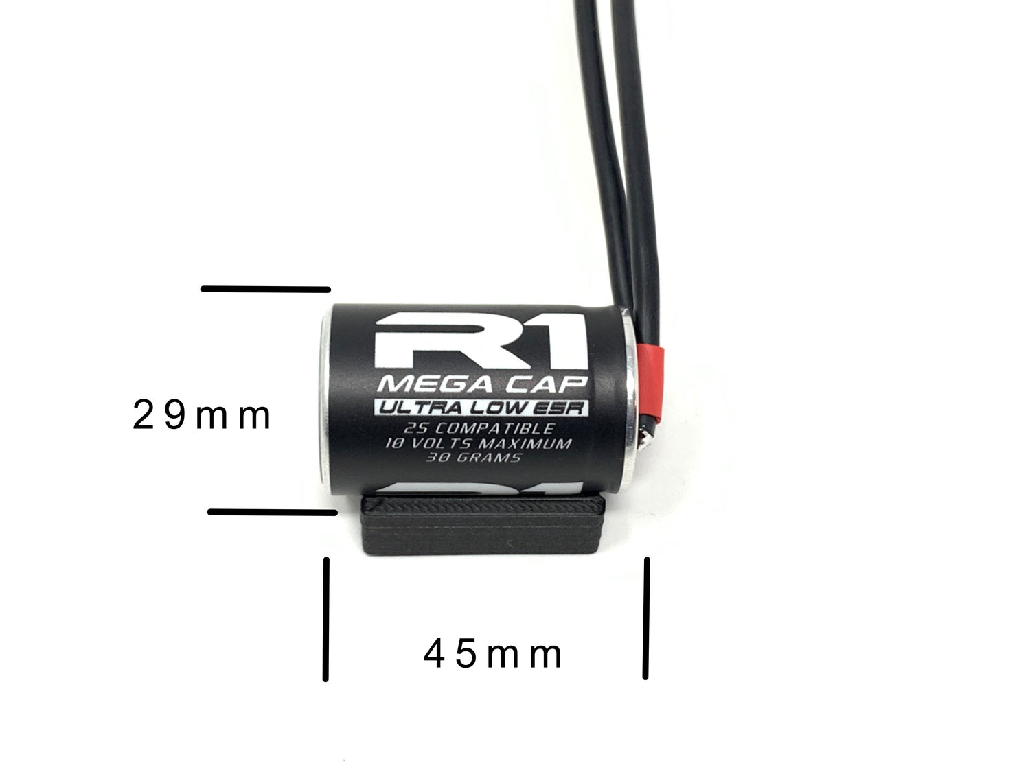 R1WURKS 30 Grams Mega ESC Cap 2S 040016 – R1 Brushless Motor Lab, LLC.